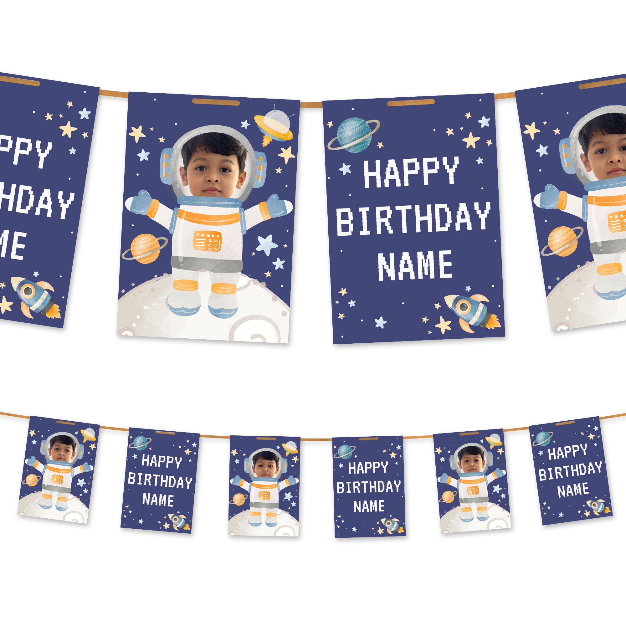 Personalised Bunting - Custom Birthday & Party Bunting – Simply Gift Wrap
