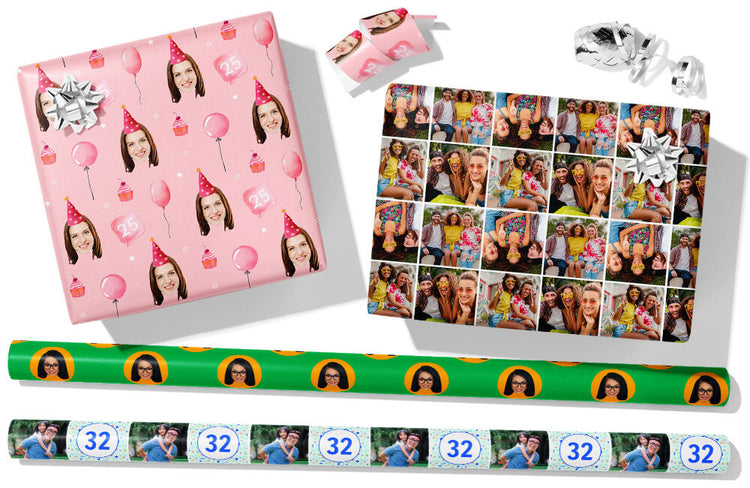 Personalised Wrapping Paper - Simply Gift Wrap