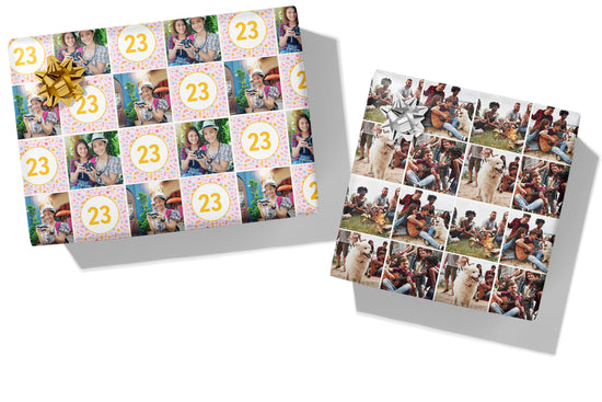 Personalised Wrapping Paper UK - Custom Photo & Name Gift Wrap – Simply ...