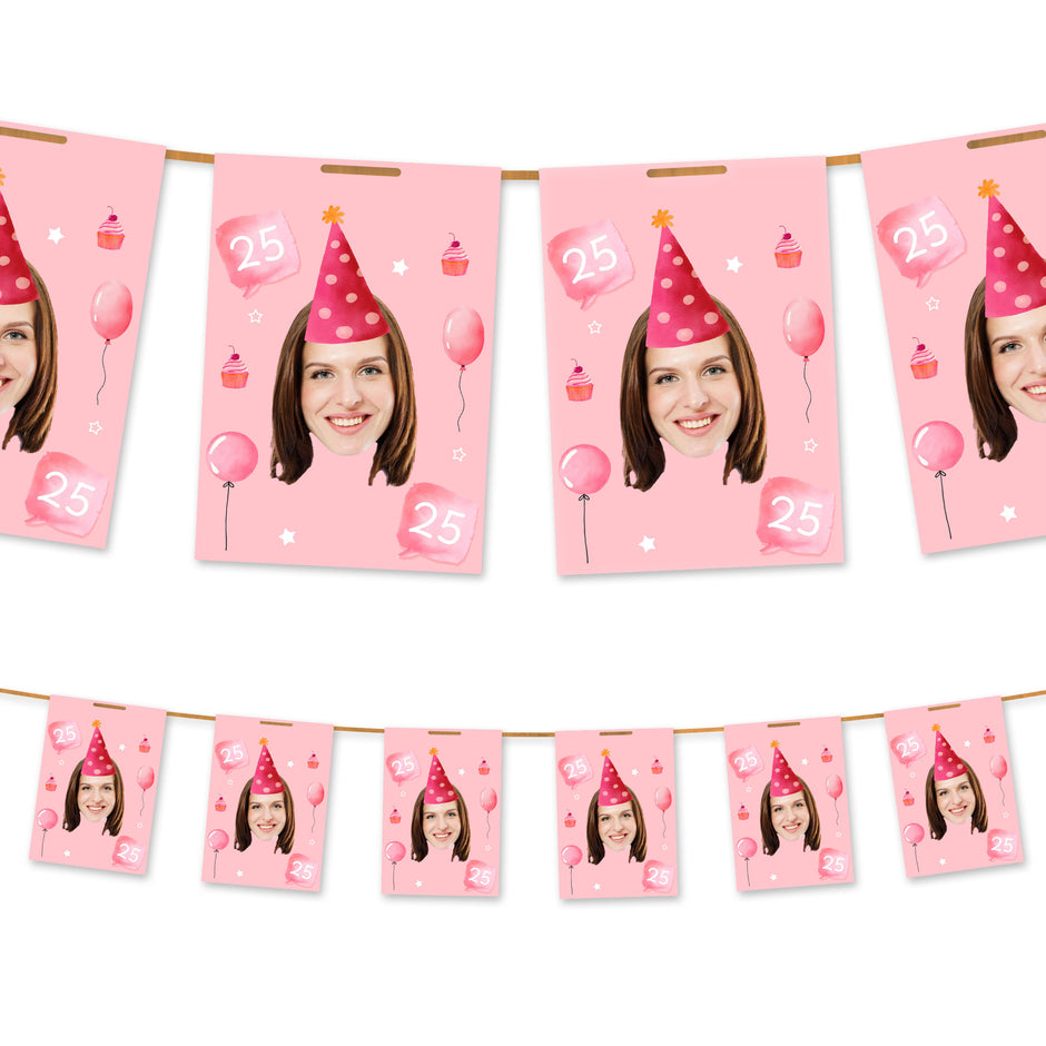 Personalised Bunting - Custom Birthday & Party Bunting – Simply Gift Wrap