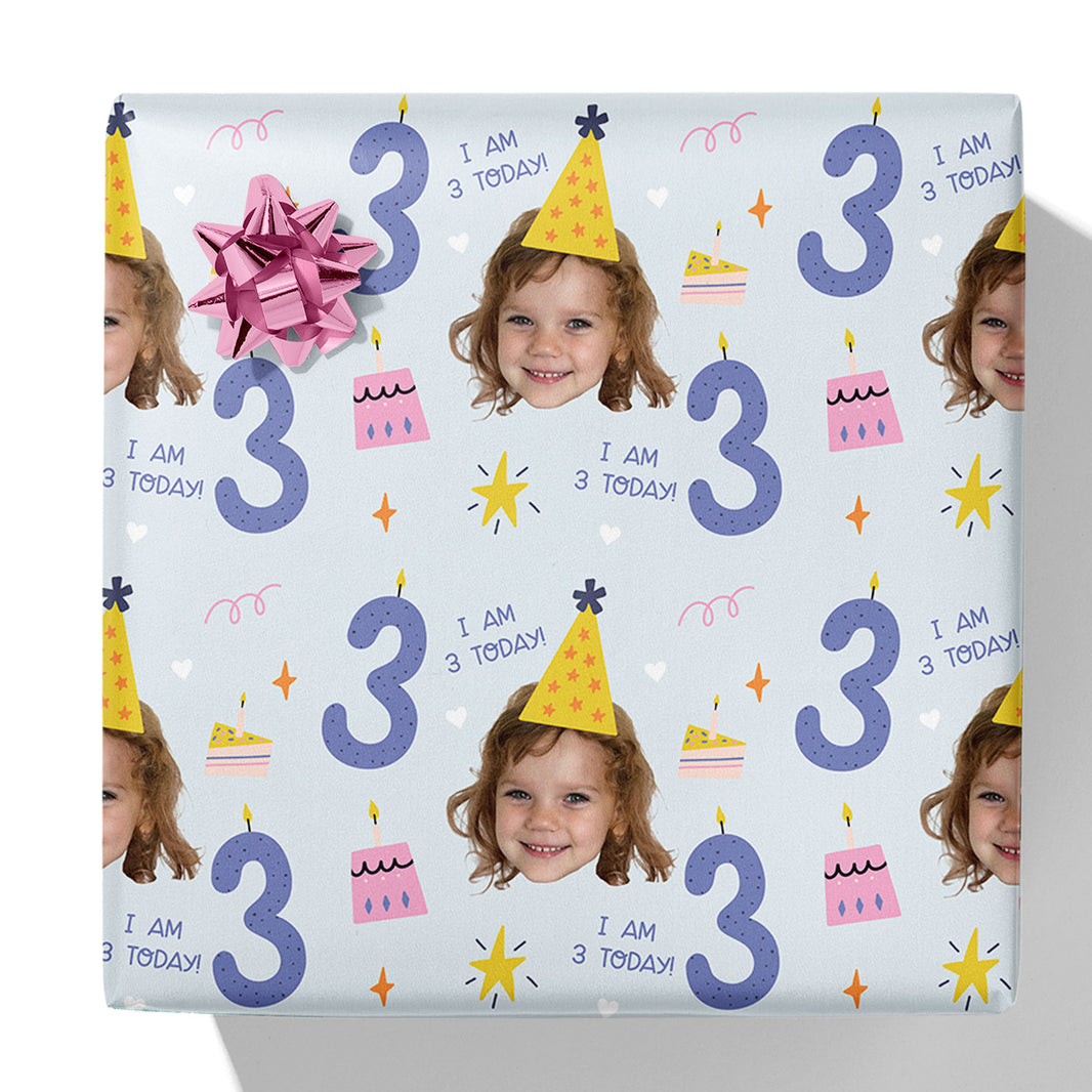Personalised Birthday Gift Wrap - Personalised Wrapping Paper – Simply ...